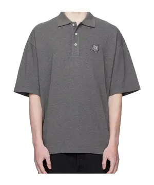 Maison Kitsuné Fox Patch Relaxed Polo Shirt