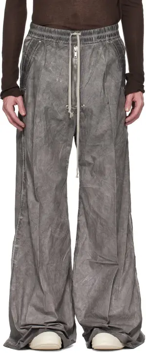 Rick Owens Hollywood Geth Bela Trousers - Dark