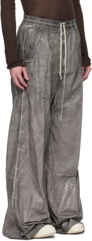 Rick Owens Hollywood Geth Bela Trousers - Dark