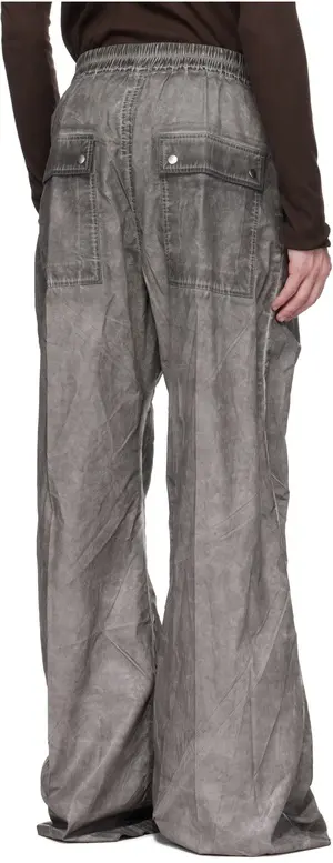 Rick Owens Hollywood Geth Bela Trousers - Dark