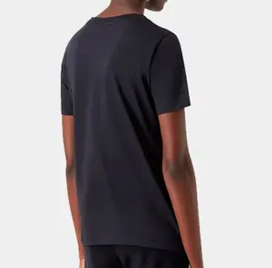 Emporio Armani Round Neck Short Sleeve T-shirt - Black