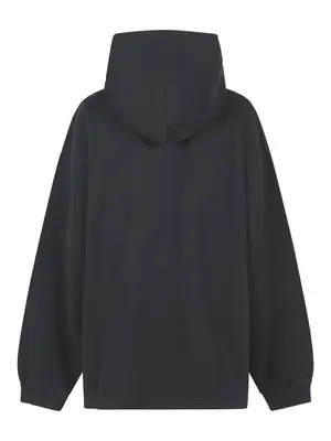 Acne Studios Oversized Logo Printed Hoodie