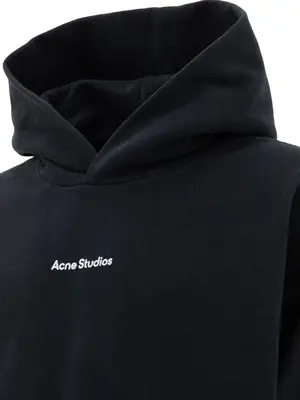 Acne Studios Oversized Logo Printed Hoodie