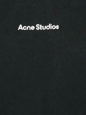 Acne Studios Oversized Logo Printed Hoodie