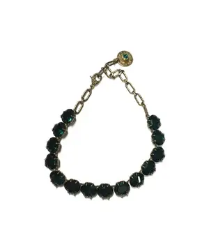 Gucci Crystal Embellished Bracelet - Black