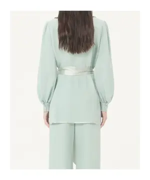 Valentino Garavani V-neck Embroidered Blouse