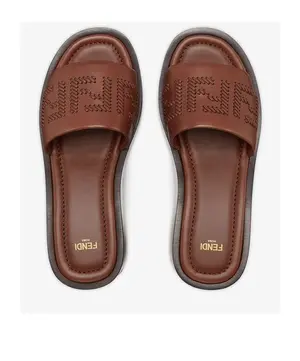 Fendi Sunshine Flatform Slides