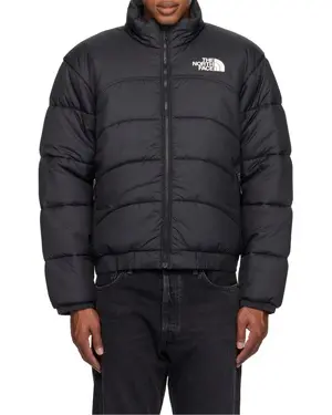 The North Face Padded Zip-up Jacket With Stand Collar