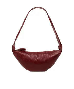LEMAIRE Medium Croissant Bag - Brick Red