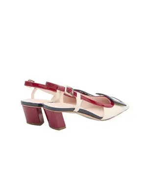 ROGER VIVIER Covered Buckle Slingback Pumps