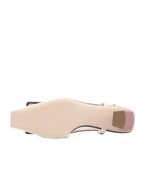 ROGER VIVIER Covered Buckle Slingback Pumps