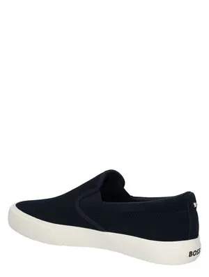 Hugo Boss Suede Slip-on Sneakers