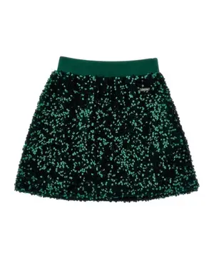 Monnalisa Sequined Mini Skirt