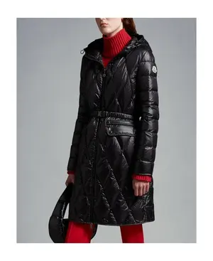 Moncler Serilong Long Down Jacket