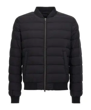 Herno Quilted Zip-up Down Jacket
