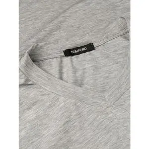 TOM FORD V-neck Short-sleeved T-shirt