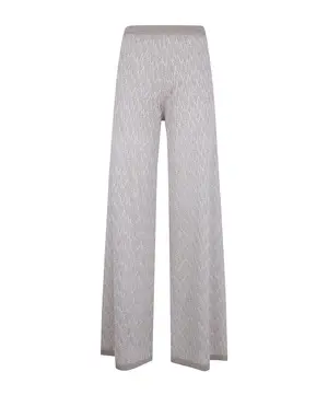 D.exterior Elasticated Pants For Women