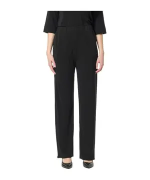 Max Mara Elastic Waist Straight Leg Casual Pants