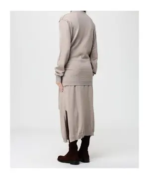 LEMAIRE Long-sleeved Dress With Waist Tie