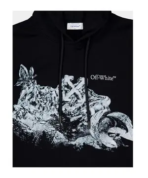 Off-White Graphic Print Hoodie