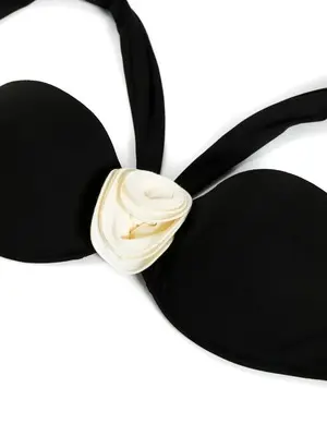LA REVECHE Sahar Bikini Set - Black/ivory