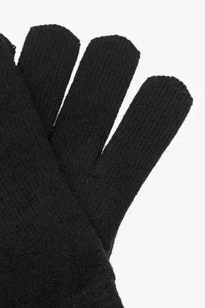 Canada Goose Metallic Stripe Merino Knit Gloves