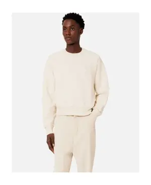AMI Paris De Coeur Embroidered Sweatshirt - White