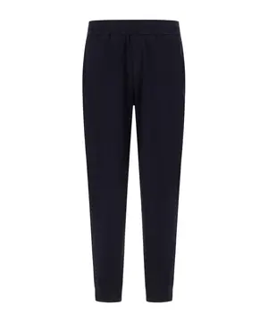 Herno Trousers In Jersey Knit Effect