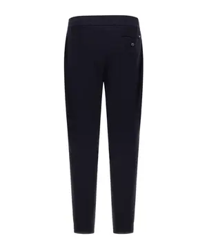 Herno Trousers In Jersey Knit Effect