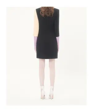 Valentino Garavani V-neck Bow Detail Midi Dress