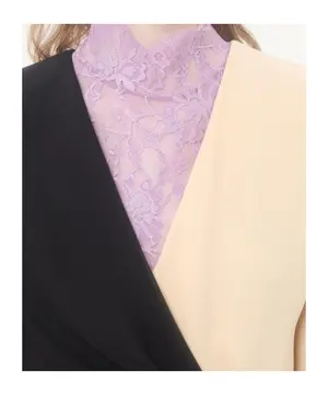 Valentino Garavani V-neck Bow Detail Midi Dress