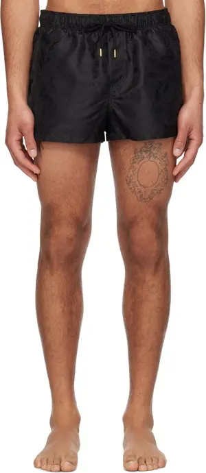 Versace Barocco Jacquard Swim Shorts