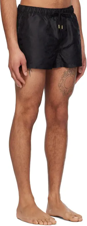 Versace Barocco Jacquard Swim Shorts