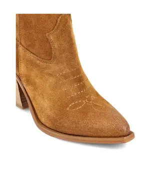 JE T'AIME Western Fringed Ankle Boots