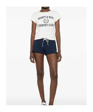 SPORTY  RICH Sporty & Rich Short-sleeved T-shirt
