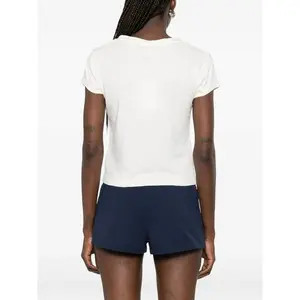 SPORTY  RICH Sporty & Rich Short-sleeved T-shirt