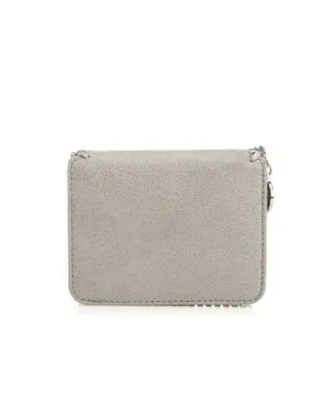 Stella McCartney Falabella Bi-fold Wallet - Gray