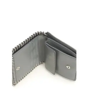 Stella McCartney Falabella Bi-fold Wallet - Gray