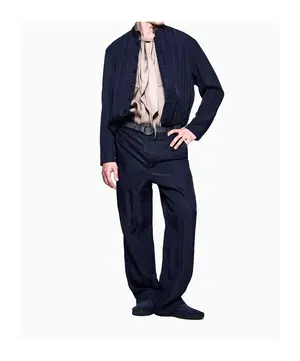 Giorgio Armani Crinkle Effect Trousers