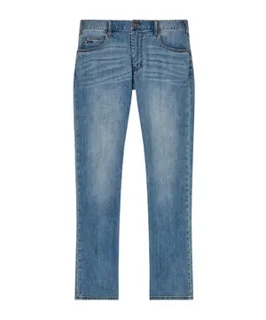 Emporio Armani Faded-wash Five-pocket Jeans - No