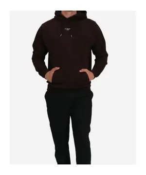 Drole De Monsieur Logo Embroidered Hoodie - Black