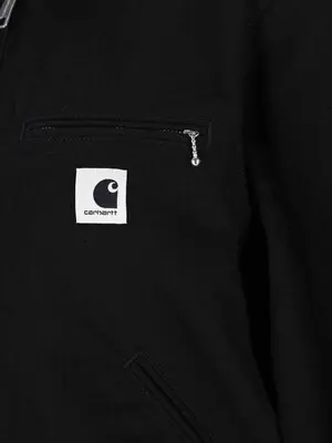 Carhartt Work In Progress Logo Patch Zip-up Bomber Jacket