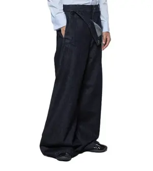 Dries Van Noten Belt Loop Jeans