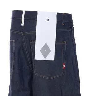AMISH SUPPLIES Wide-leg Bermuda Jeans