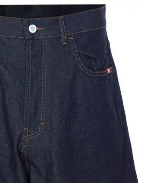 AMISH SUPPLIES Wide-leg Bermuda Jeans