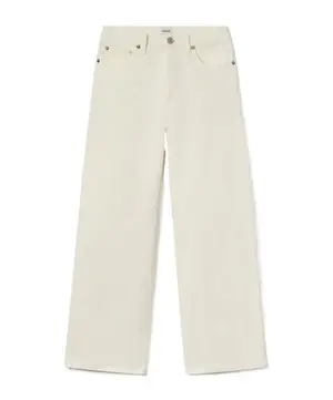 AGOLDE High-rise Wide-leg Jeans - No