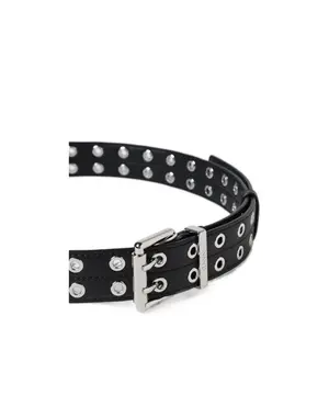 GANNI Double Eyelet Belt