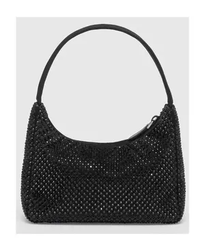 Prada Re-edition Mini Satin Bag With Crystals