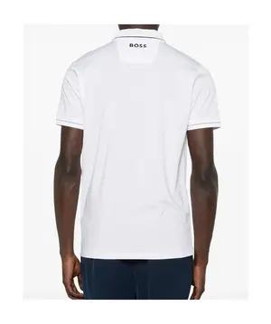 Hugo Boss Logo Printed Short-sleeved Polo Shirt