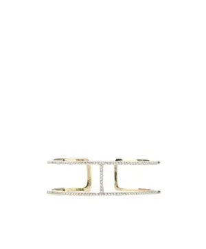 APM MONACO Embellished Double Line Cuff